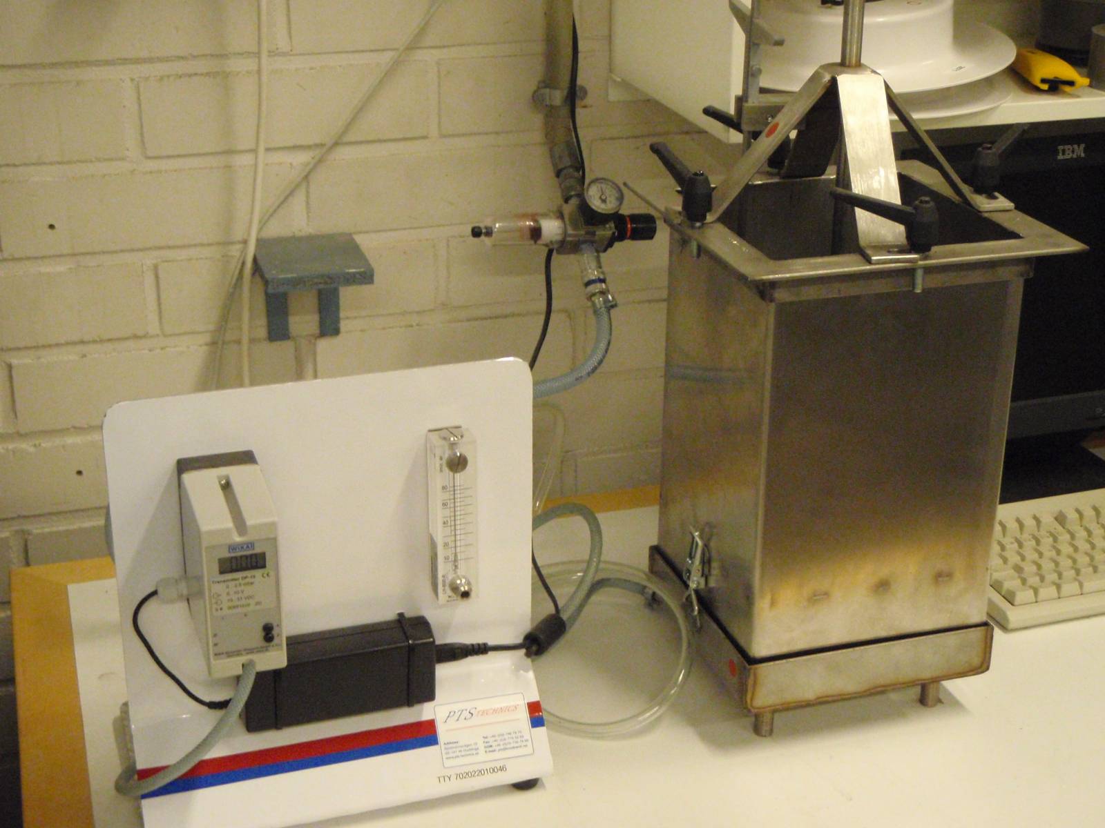 Research equipment of air permeability | Building Physics | Tampere ...
