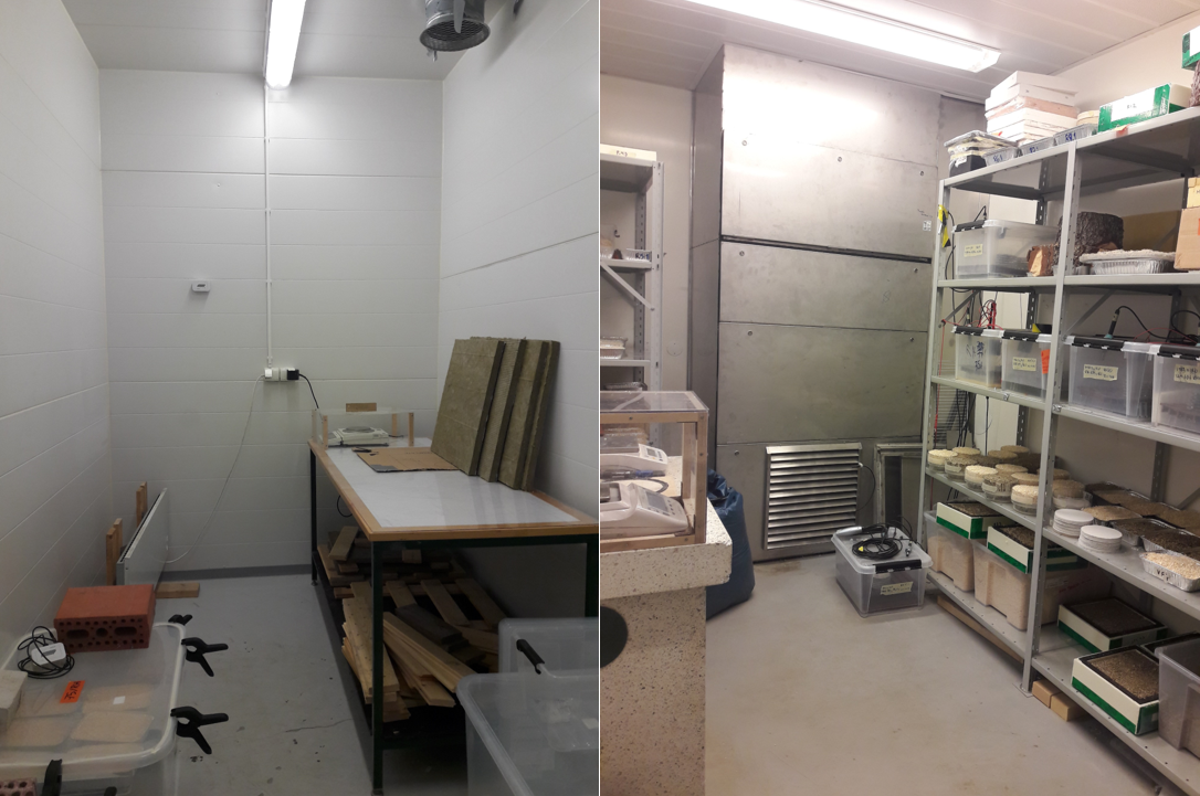 Constant climate rooms and moisture cabinets | Building Physics ...